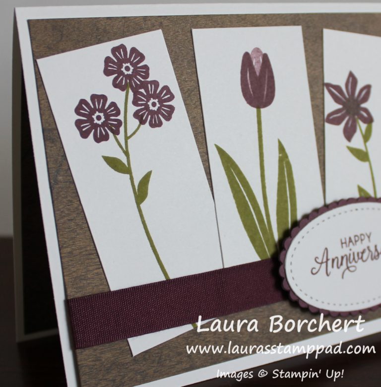 Decorate in Odds? Flowers are better in odd numbers too!!Laura's Stamp Pad